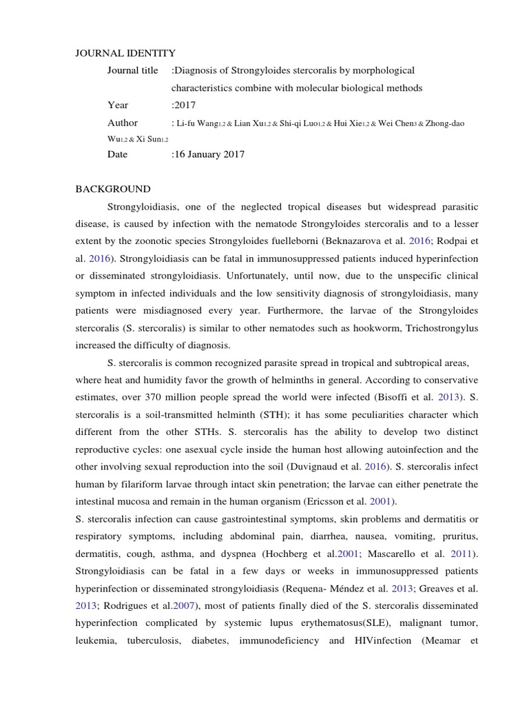 Resume Jurnal - Inggris | PDF | Infection | Epidemiology