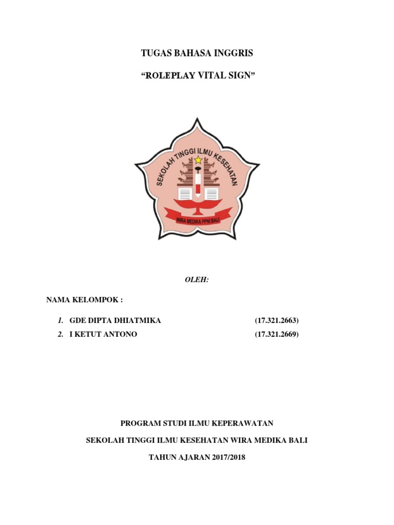 Roleplay: Vital Signs Assessment | PDF | Diseases And Disorders ...