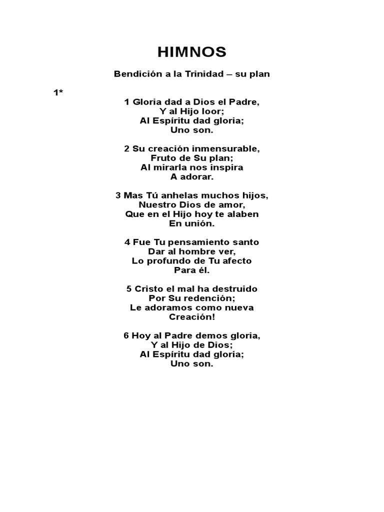 Himnos PDF | PDF | Cristo (título) | Pecado