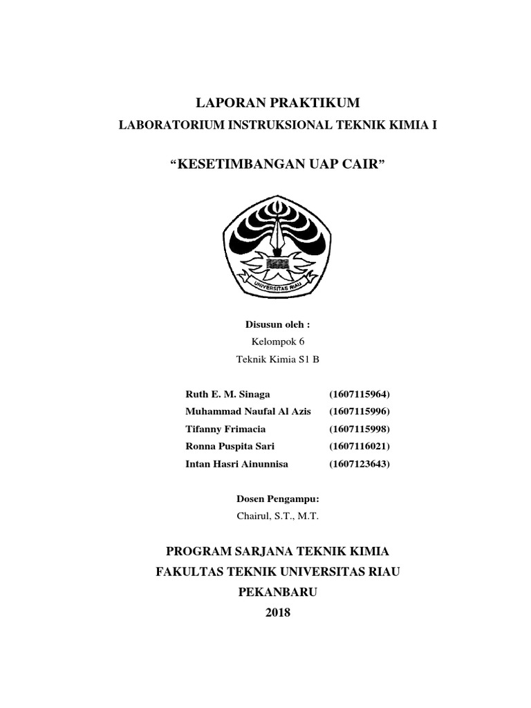 Kelompok 6 Labtek S1 B - Laporan KUC PDF | PDF