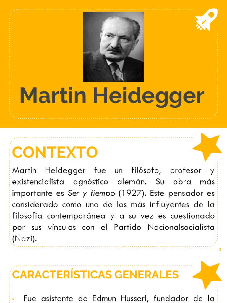 Ideas Filosóficas de Martin Heidegger | Martin Heidegger | Existencialismo