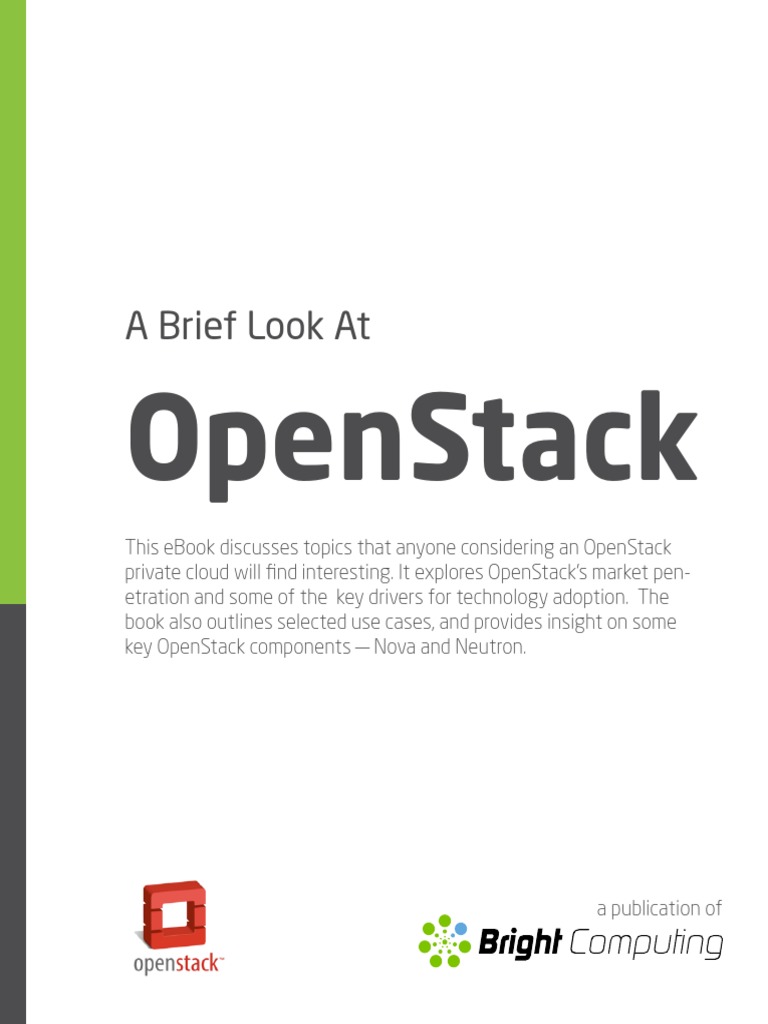 A Brief Look at OpenStack | PDF | Open Stack | Cloud Computing