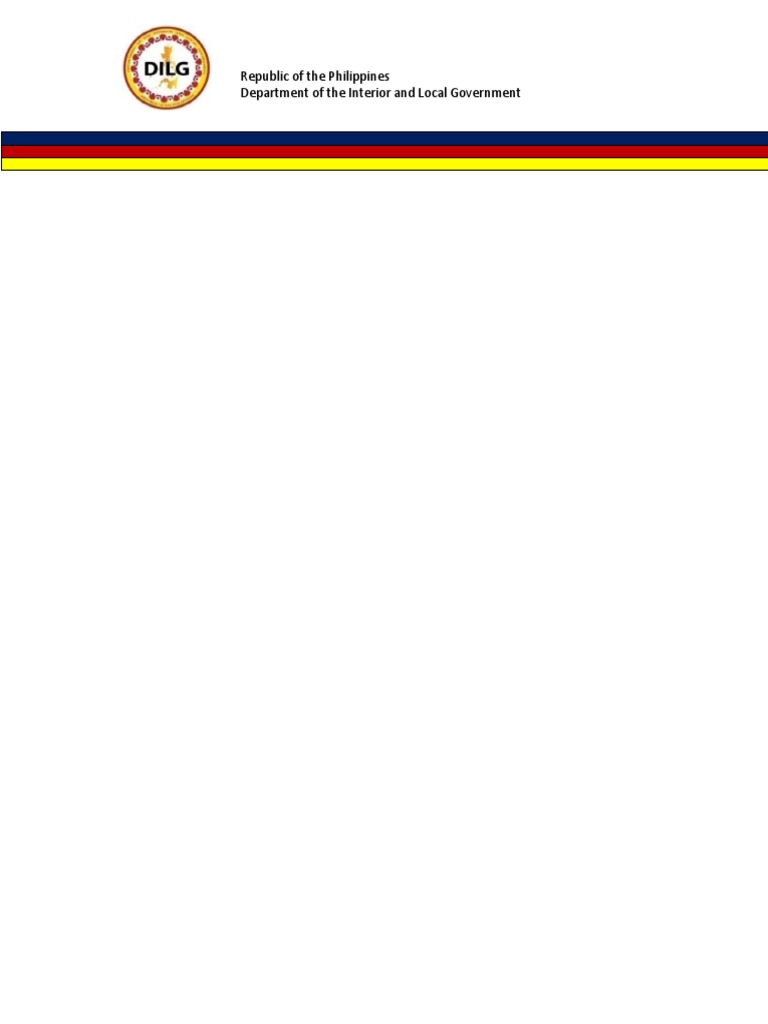 DILG Letterhead Blank | PDF