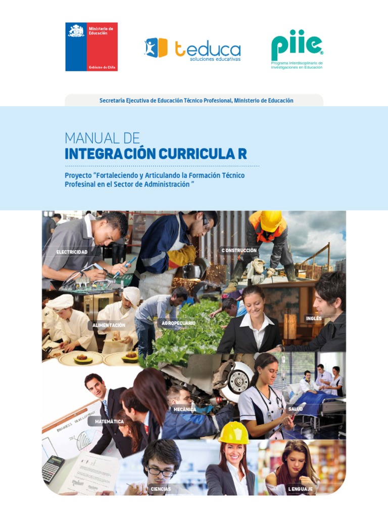 Manual Integración Curricular | PDF | Plan de estudios | Maestros
