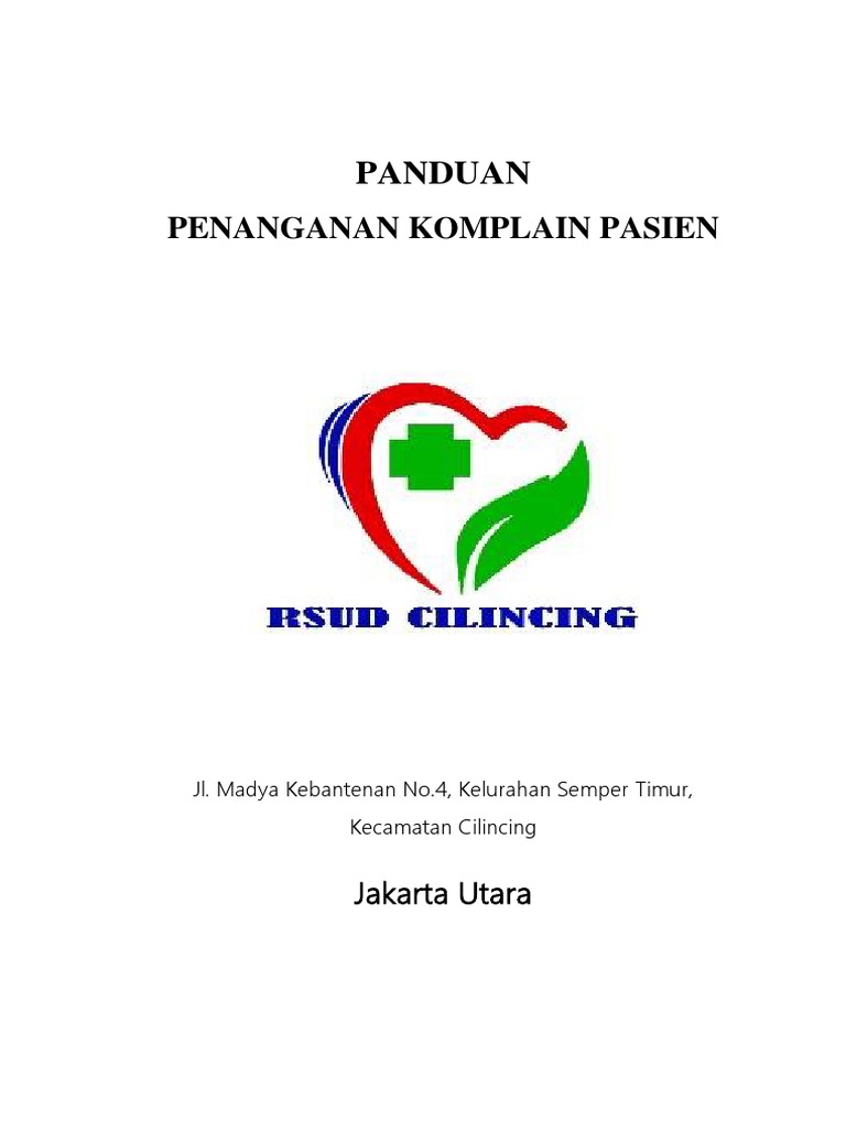 Panduan Lengkap Penanganan Komplain Pasien di Rumah Sakit Umum ...
