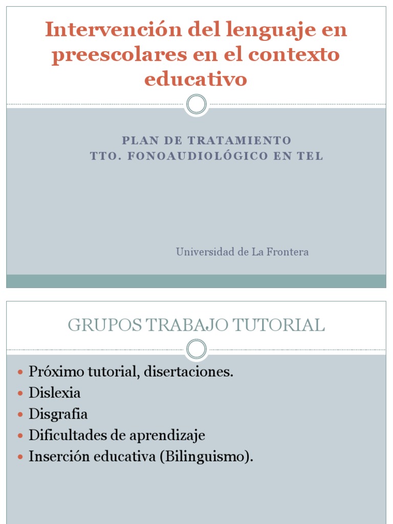 Actividades para TEL PDF | PDF | Fonología | Palabra