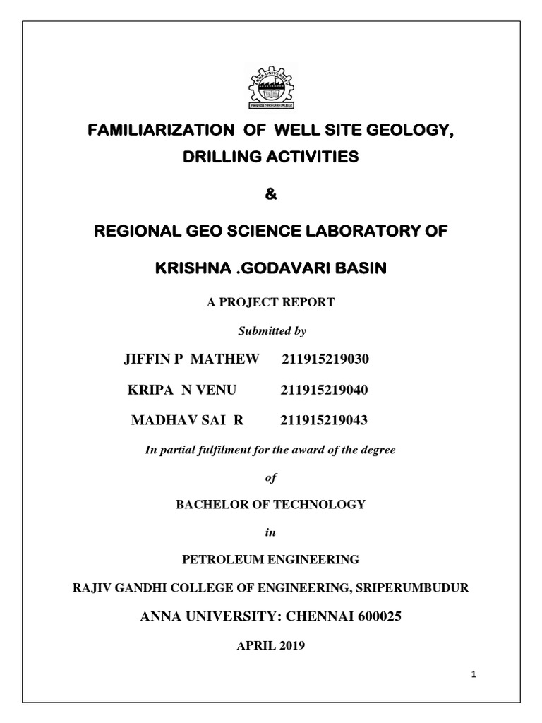 Ongc Pdf Geology Earth Sciences