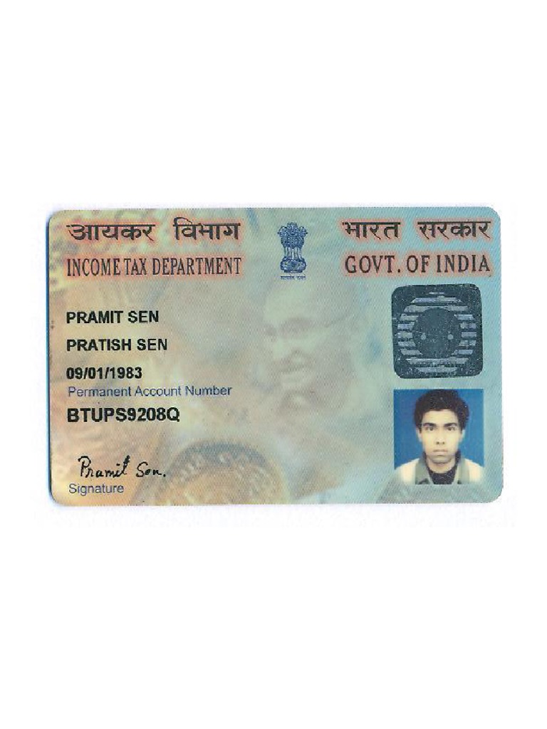 PAN Card | PDF