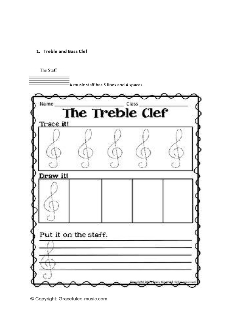 Pre-Grade 1 Theory | PDF