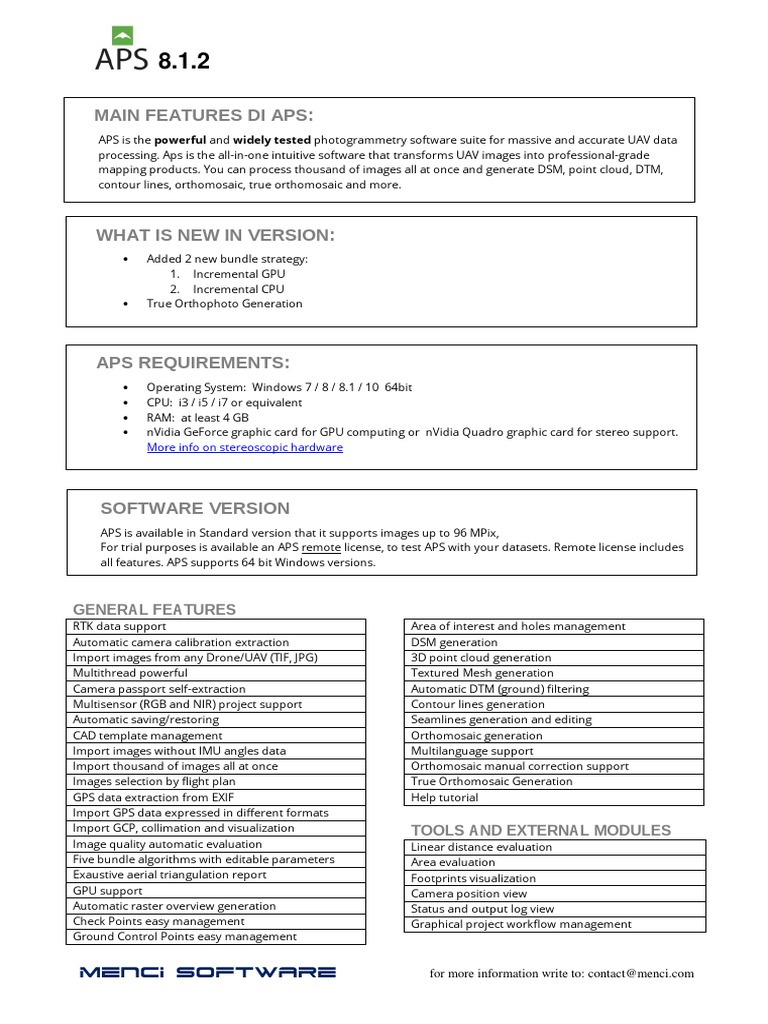 (En) APS Features | PDF | Stereoscopy | Graphics Processing Unit