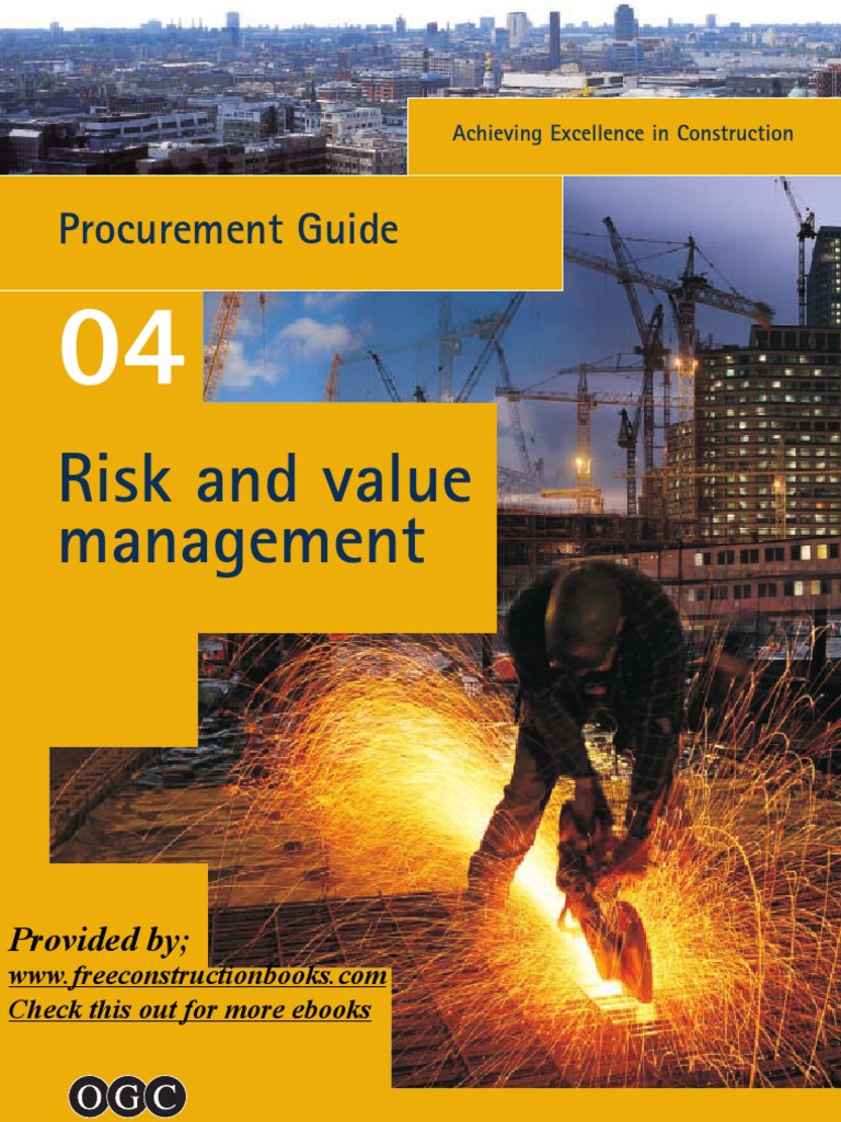 Achieving Excellence in Construction: Risk and Value Management | PDF ...