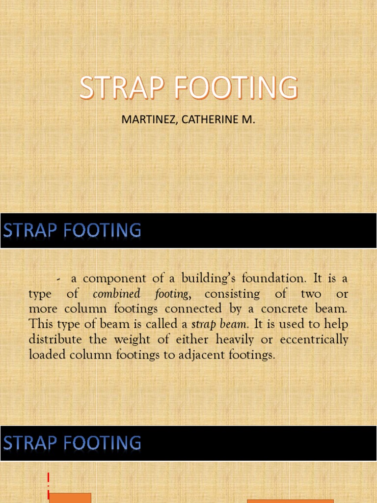 Strap Footing