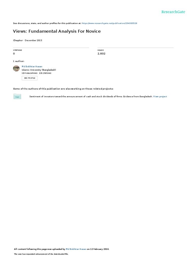 Eedom and Data Driven | PDF | Dividend | Peg Ratio