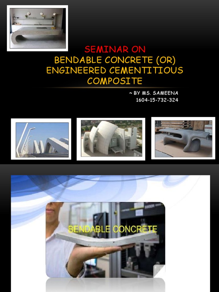 Bendable Concrete 324 | PDF