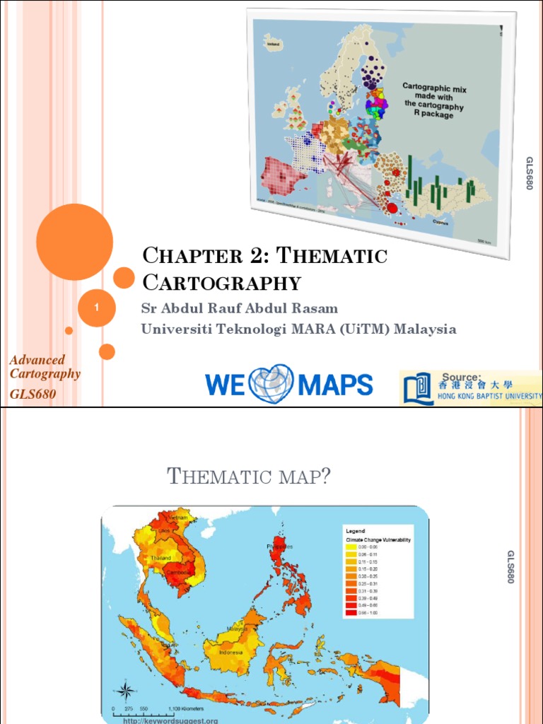 Chapter 2a-Thematic Cartography PDF | PDF | Correlation And Dependence ...