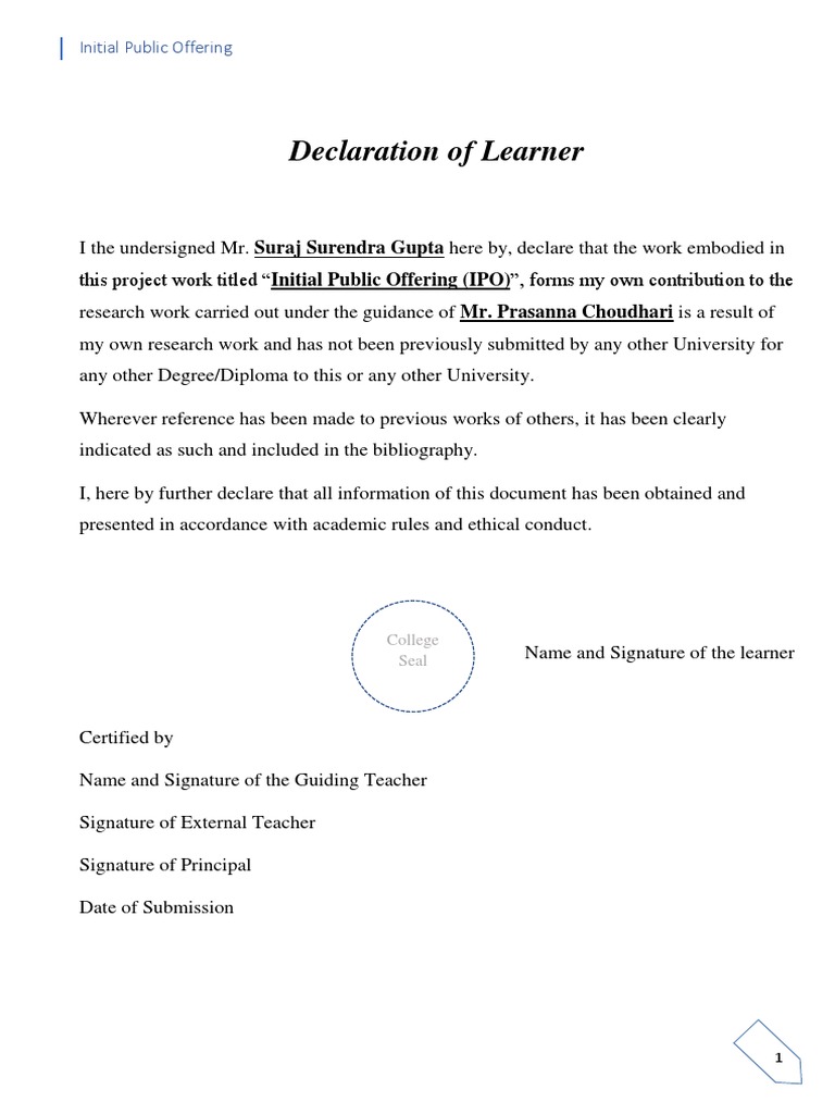 BLACKBOOK | PDF | Initial Public Offering | Public Company