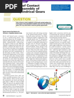 Profile Shift of Involute Gears - Tec-Science | PDF | Gear | Curvature