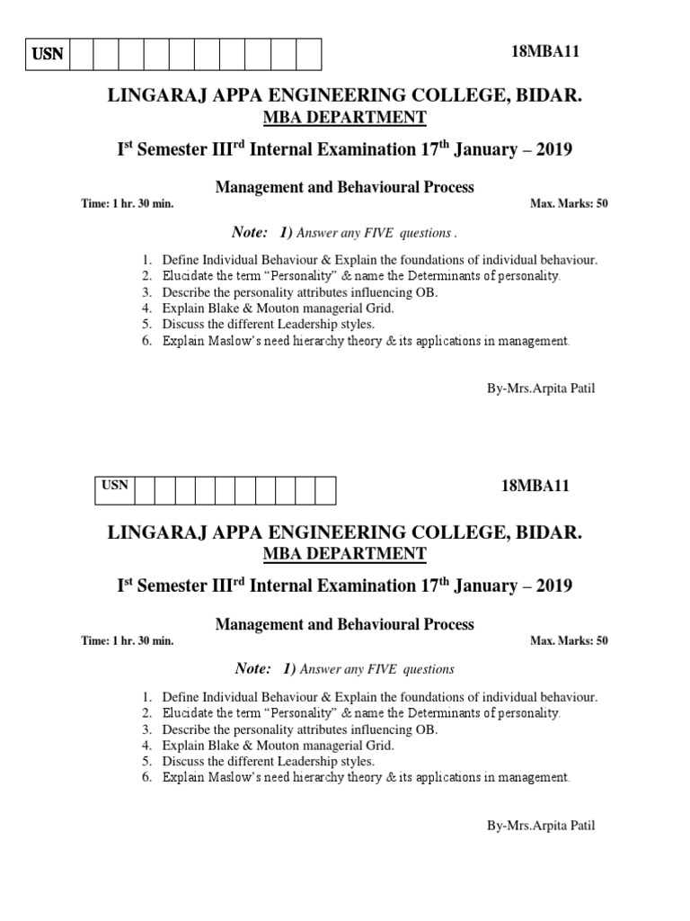 MBP 3 Ia | PDF | Career & Growth