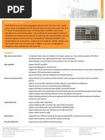 Raisecom - RAX700 Series Datasheet | PDF | Network Switch | Ethernet