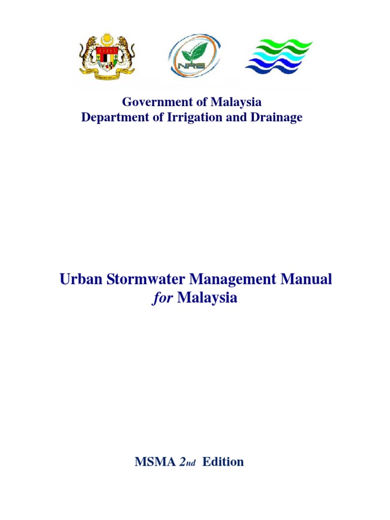 Urban Stormwater Management Manual: Government of Malaysia Department ...