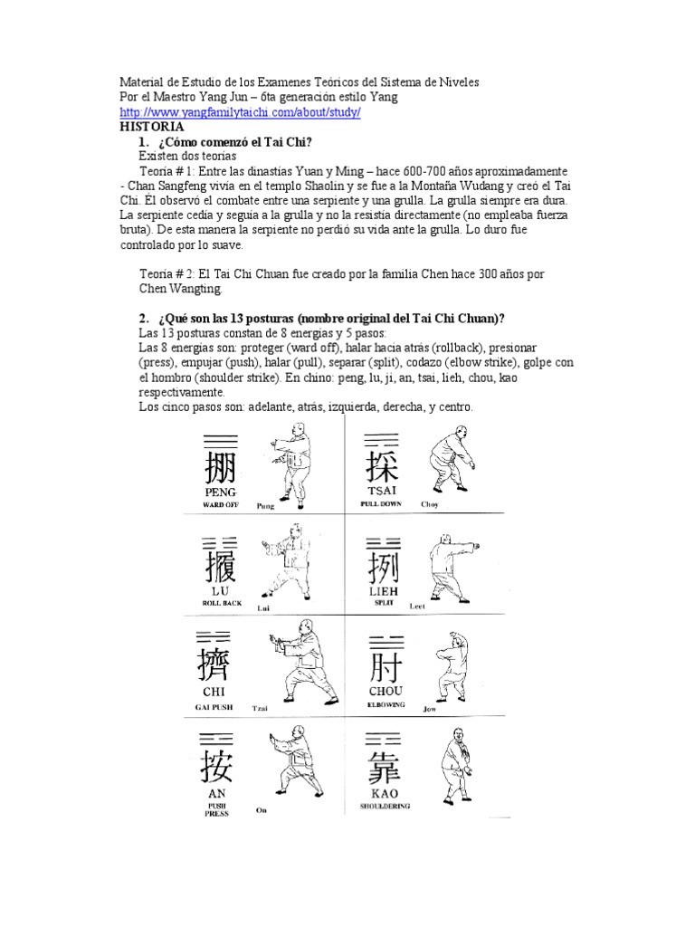 Teoria Ranking | PDF | Tai Chi | Qi