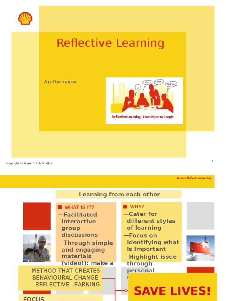 Overview On Reflective Learning | PDF | Behavior Modification | Learning