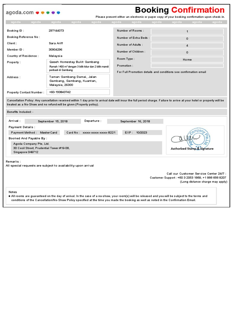 Agoda | PDF | Service Industries | Payments