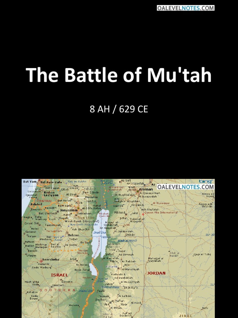 The Battle of Mu'Tah | PDF | Muhammad | Middle East