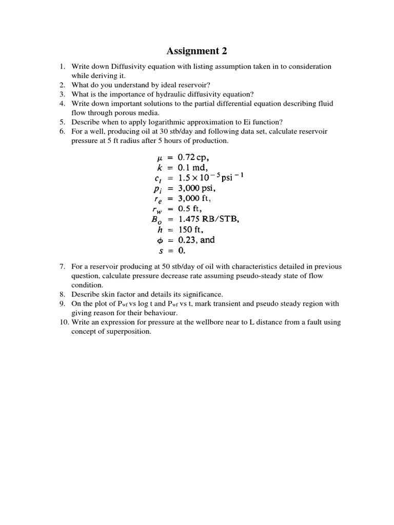 Petroleum Engineering Definitions | PDF
