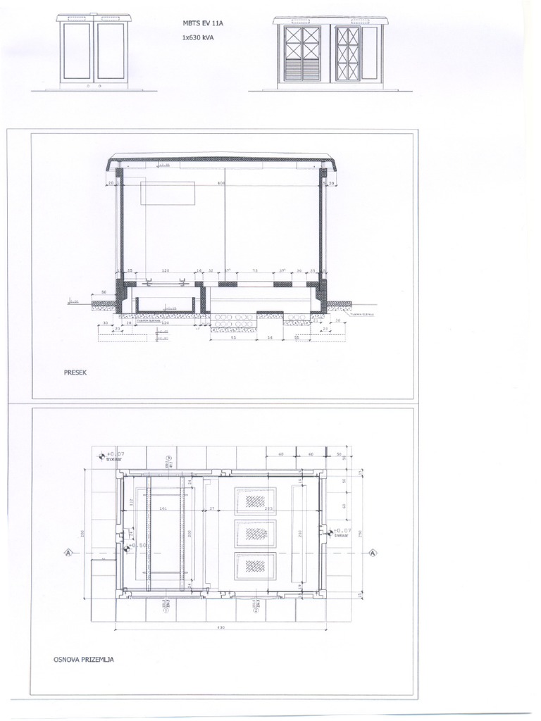 ESB Substation Drawings Overview | PDF