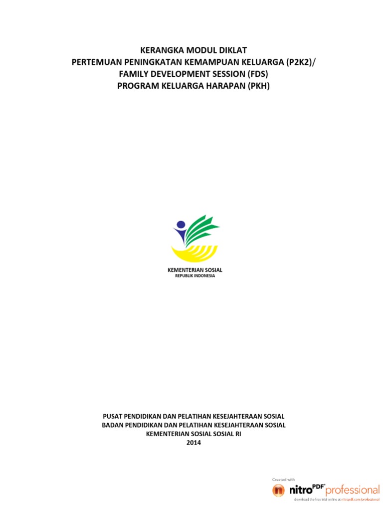 Kerangka Modul P2K2 untuk PKH | PDF