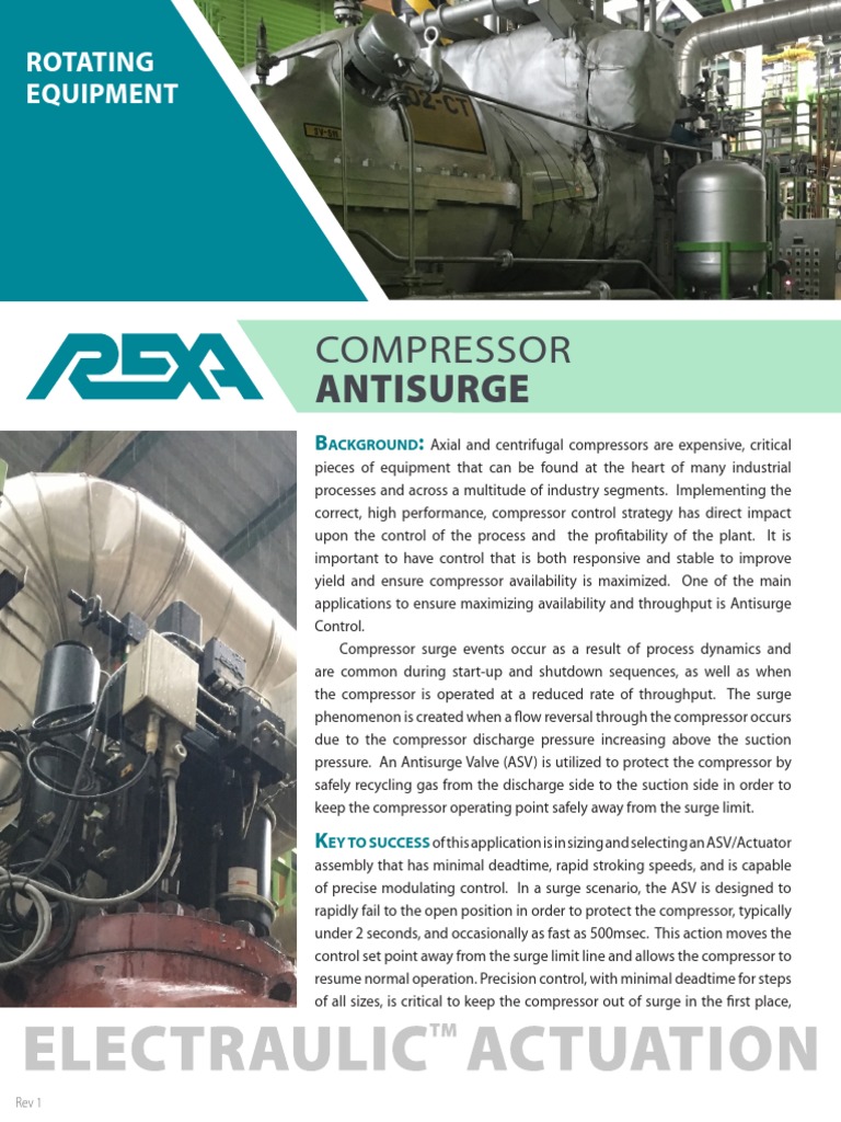 Compressor Anti Surge | PDF | Actuator | Control Theory