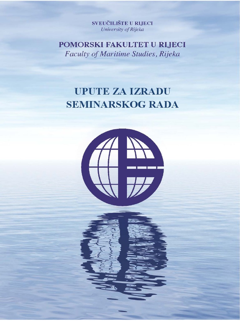Upute Za Izradu Seminarskog Rada | PDF