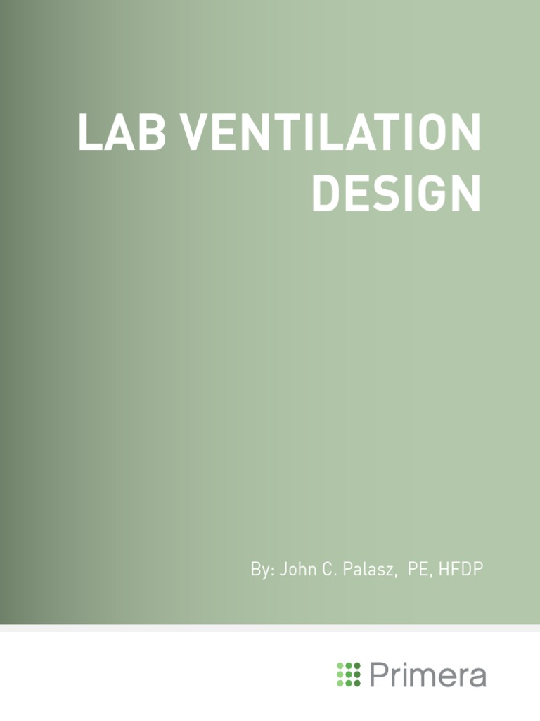 LAB VENTILATION DESIGN GUIDE | PDF | Ventilation (Architecture ...