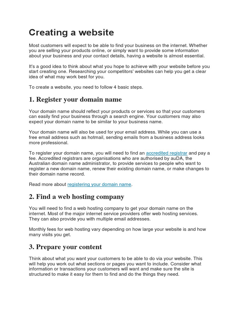 How To Build A Website | PDF | Domain Name | Websites