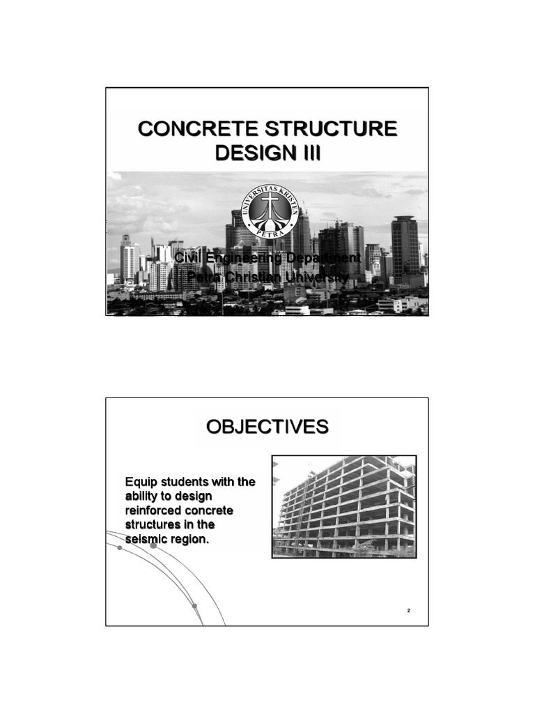 Seismic Design of Concrete Structures | PDF | Earthquakes | Reinforced ...