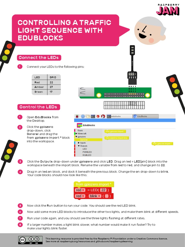 Edublocks Tutorial | PDF | Traffic Light | Traffic