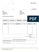 Sample Invoice | PDF