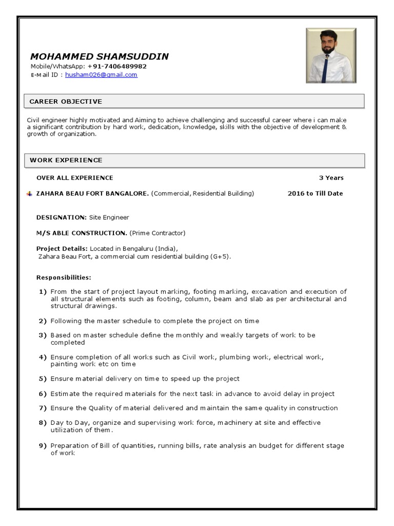 1549831480948resume Mohammed | PDF | Engineering | Science And Technology