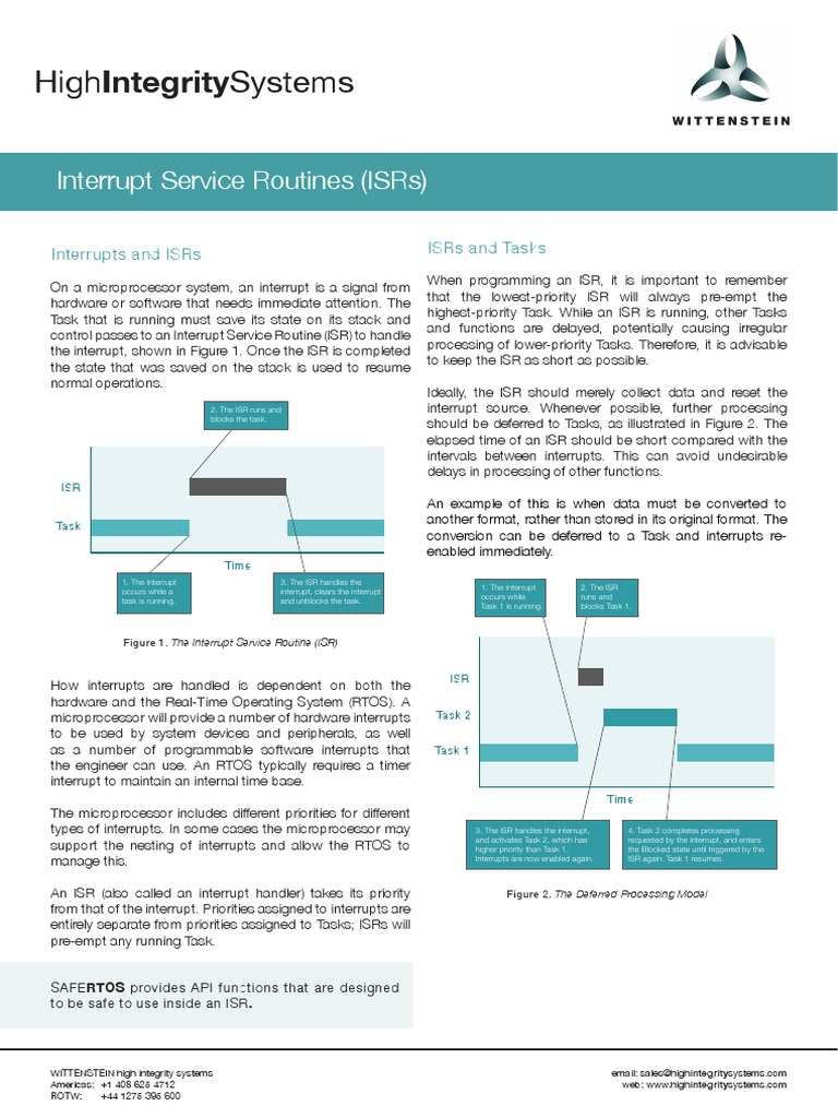 Interrupt Service Routine | PDF | System Software | Computer Engineering