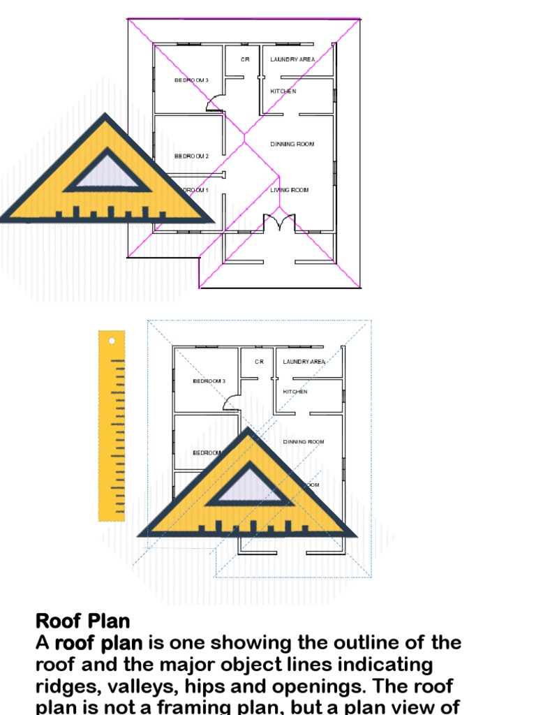 Roof Plan Guide: Types & Blueprint Samples | PDF
