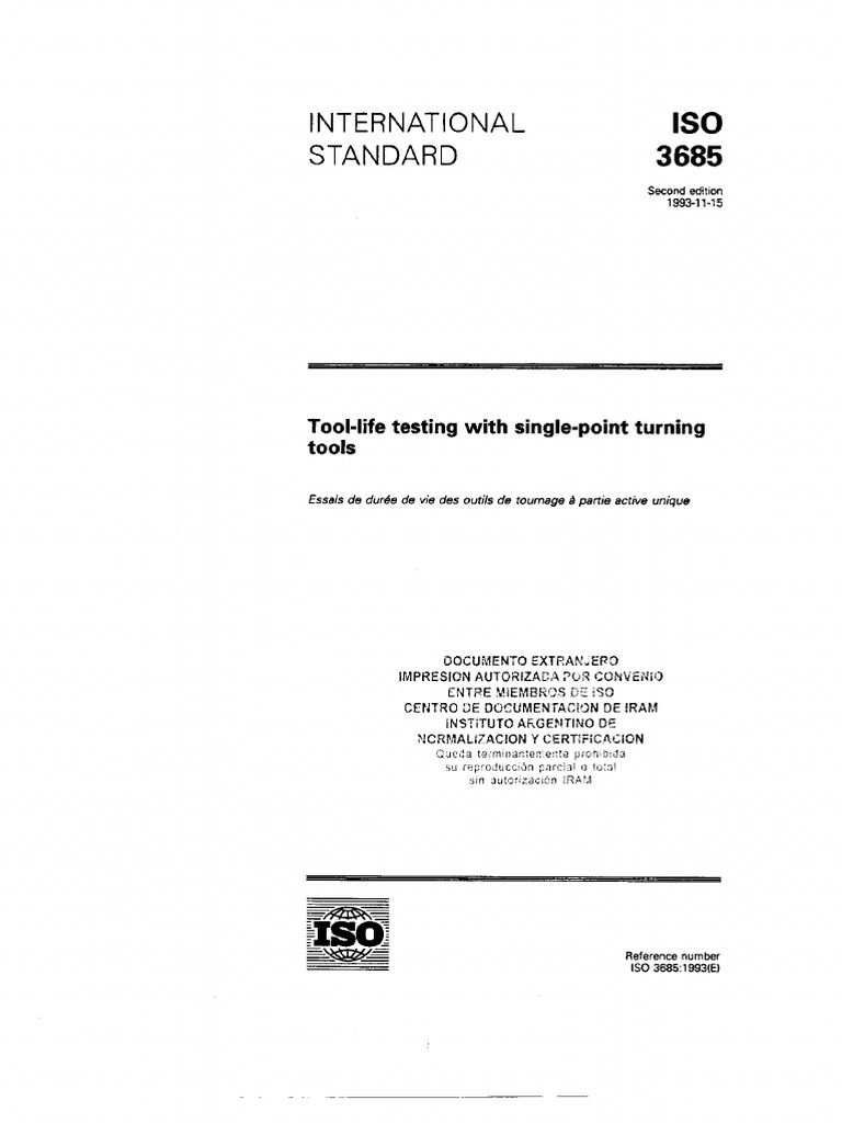 Iso 3685 | PDF