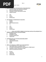 PCEIA Sample Questions (E) - Set 1 | PDF | Life Insurance | Insurance