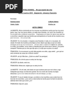 Guion Teatral El Gato Con Botas | PDF | Gatos