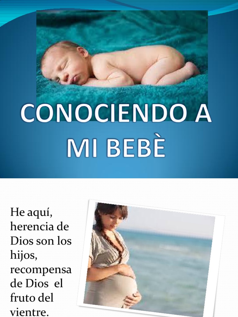 Conociendo A Mi Bebè | PDF | Parto | Infantes