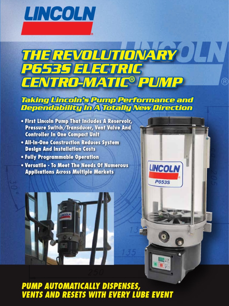 Lincoln Model 653 Grease Pump2 - P653S - Flyer PDF | PDF | Pump ...