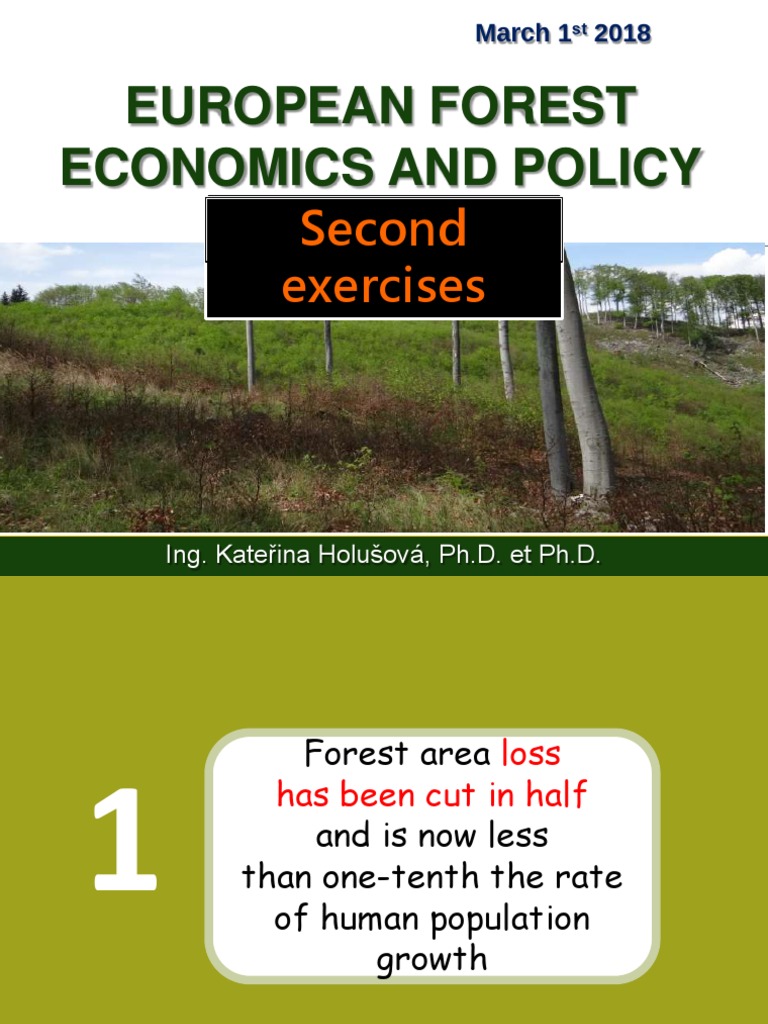 4-EFEP Second Exrcises 2018 III 01 Part AAA PDF | PDF | Forestry ...