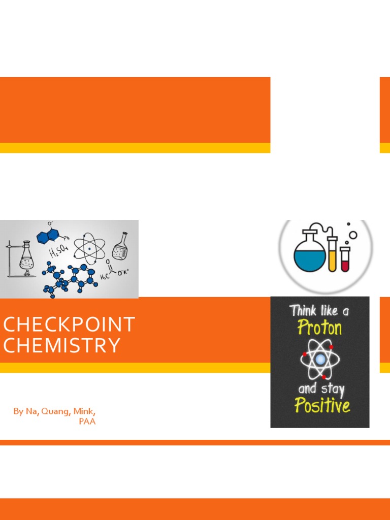 Checkpoint Chemistry | PDF | Atoms | Matter