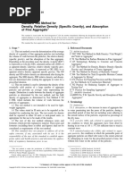 Astm C127 | PDF | Density | Construction Aggregate