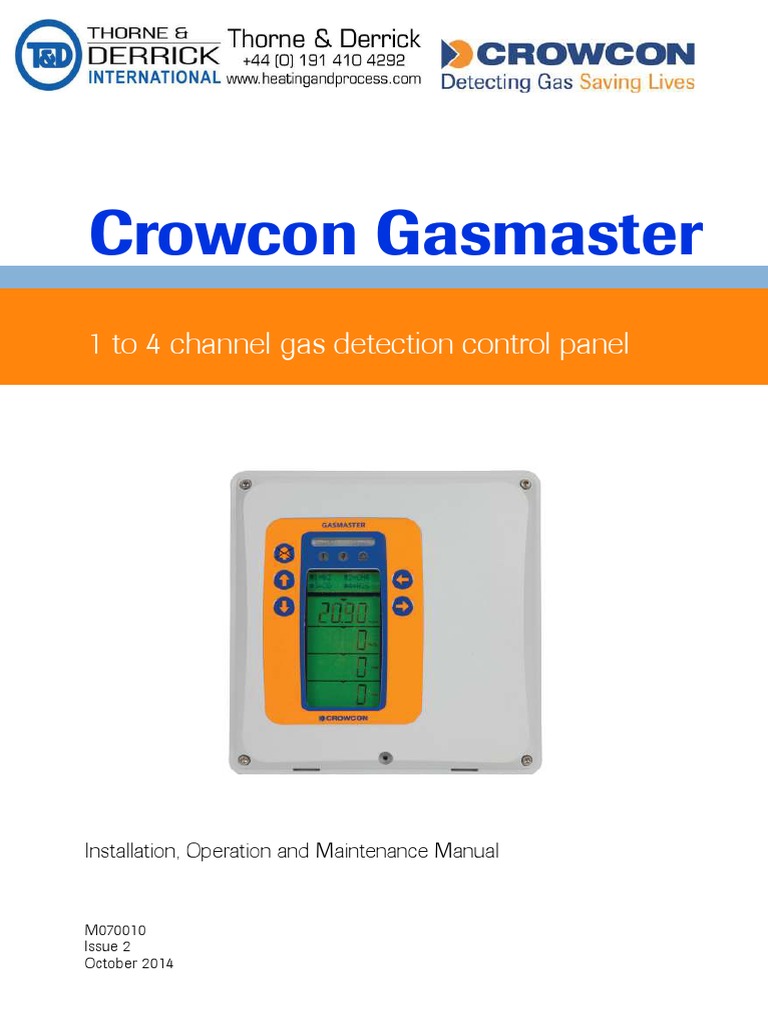 Gasmaster User Manual PDF | PDF | Electrical Connector | Detector (Radio)